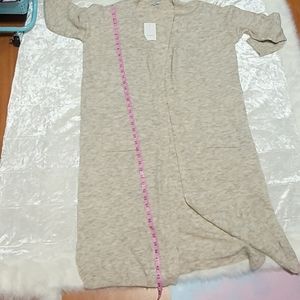FRNCH | Sweaters | Frnch Paris Beige Oversized Knit Cardigan Duster ...